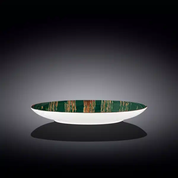 Green Round Plate 28 Cm | Tableware | WhitCo